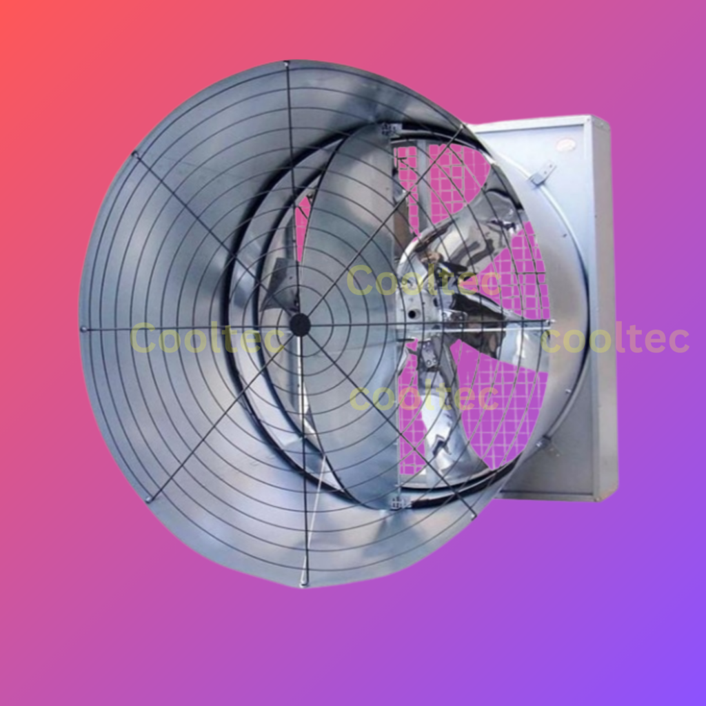 Butterfly Cone Fan – Powerful Ventilation for Poultry Farms | Cooltec